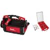 Milwaukee 20 in. PACKOUT Tote with SHOCKWAVE Impact Duty Alloy Steel ...