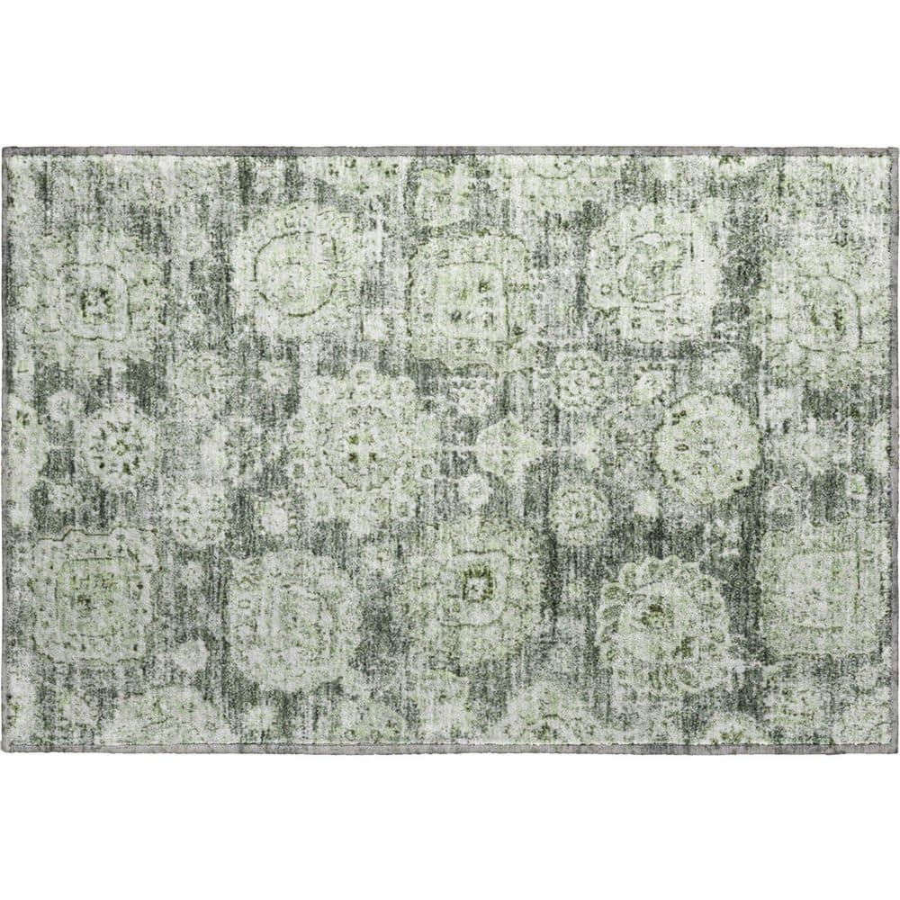 Addison Rugs Mayfield Premium Machine Washable Indoor/Outdoor Geometric ...