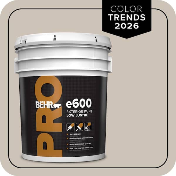 BEHR PRO 5 gal. #720C-3 Wheat Bread Low Luster Exterior Paint PR62005 ...