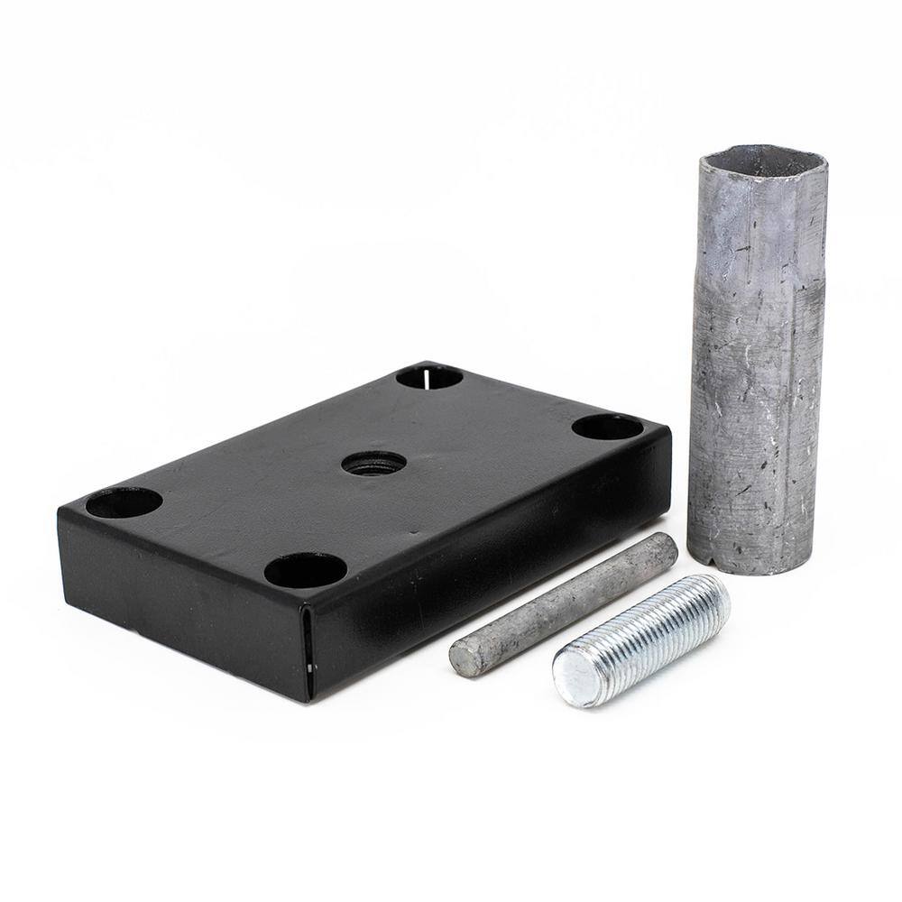 4 in. x 6 in. Steel Compression Post Base TICP46 - The Home Depot