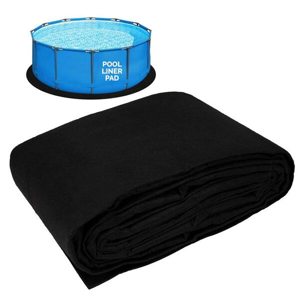 Swimline Hydrotools Above Ground Round Liner Pad, Pool Protector Mat ...