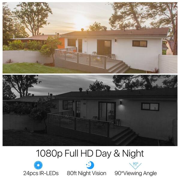 Outdoor Day Night Surveillance System