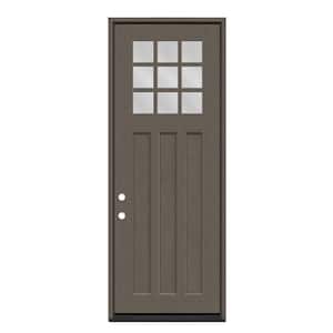 Steves & Sons Regency 36 in. x 96 in. 1/4 9L-SDL Clear Glass RHIS ...