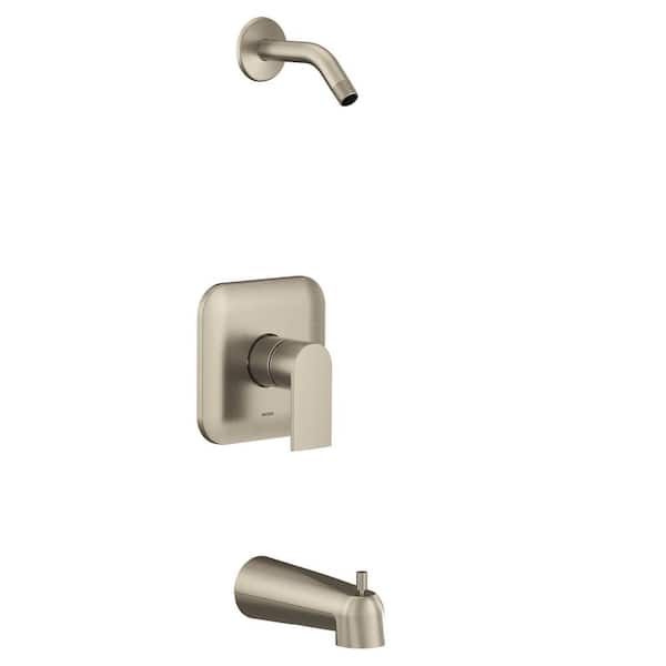 MOEN Genta LX M-CORE 2-Series 1-Handle Tub and Shower Trim Kit in ...