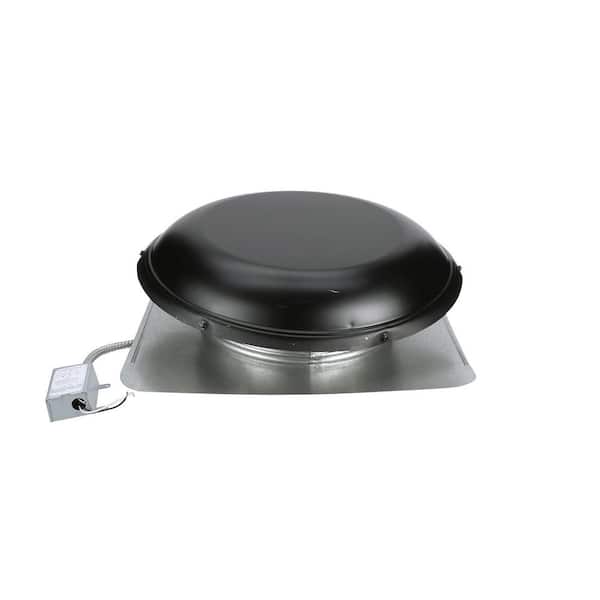 Air Vent 1500 CFM Black Power Roof Mount Attic Ventilator SV3000BK ...