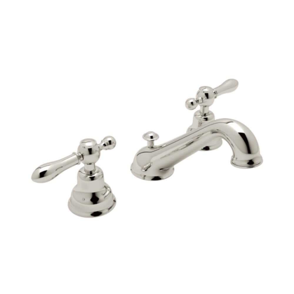 ROHL Arcana 8 in. Widespread 2-Handle Bathroom Faucet with Hot/Cold ...