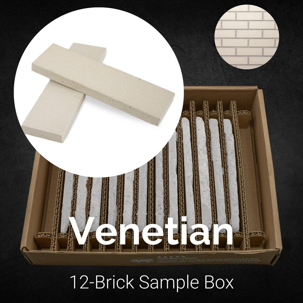 Old Mill Brick Sample Box Venetian Thin Brick 7.625 in. x 2.25 in. x 0. ...