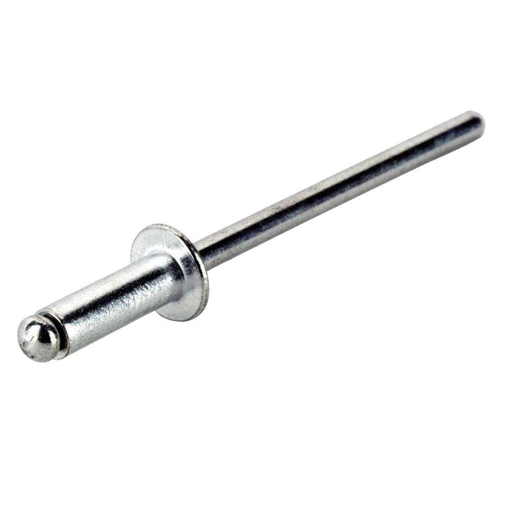 Crown Bolt 3/16 in. x 1/2 in. Aluminum Rivet/Aluminum Mandrel Grip ...