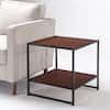 Zinus Dane Modern Studio Collection 20 Inch Square Side Table HD-ET ...