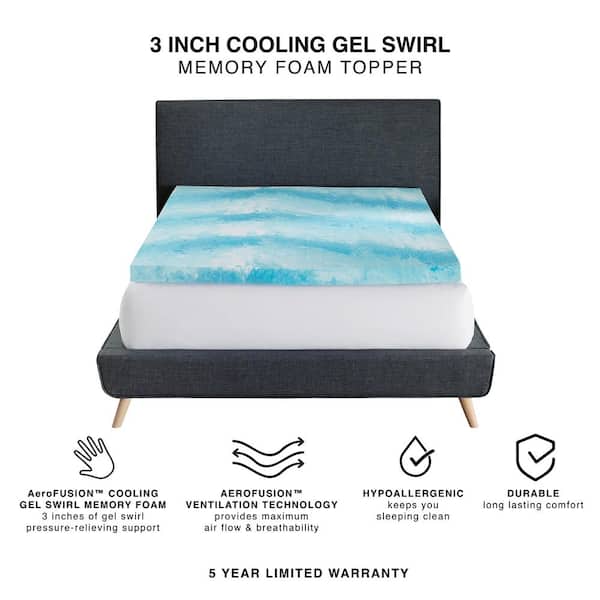 Spring air ortofoam limited memory foam cool gel store