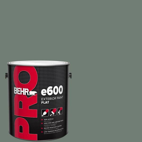 BEHR PRO 1 gal. #N420-5 Boreal Flat Exterior Paint PR61301 - The Home Depot