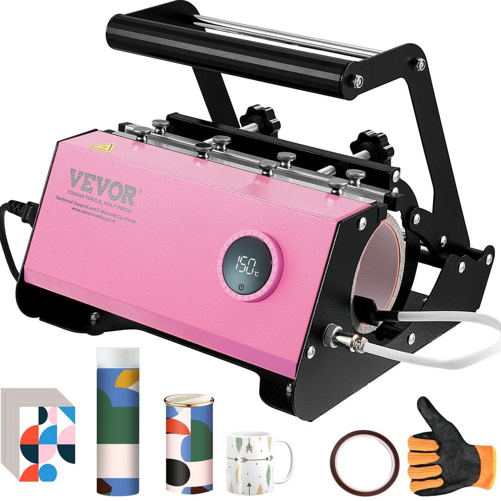 VEVOR Mug Heat Press 11 oz. to 30 oz. Tumbler Heat Press Machine ...
