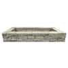 Mutual Materials StackStone 83 in. x 39 in. x 12 in. Cascade Blend ...