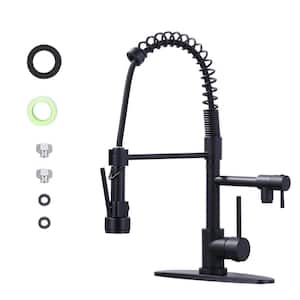 AVITAS Single Handle Pull Down Sprayer Kitchen Faucet with Soap ...
