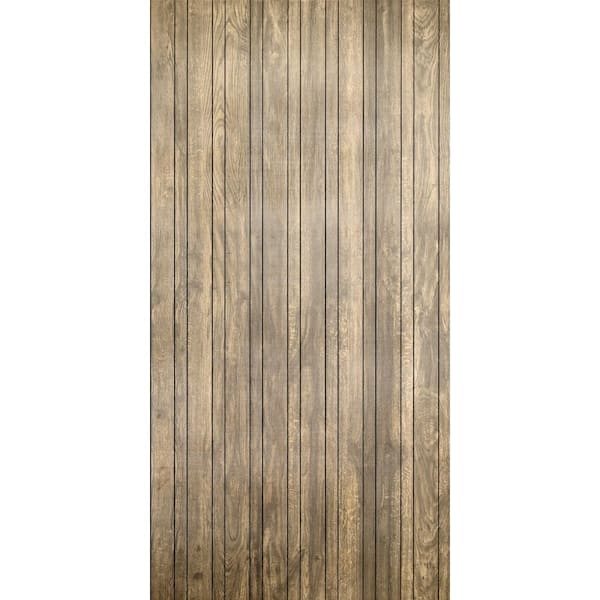 3/16 in. x 96 in. x 48 in. Barrel White Oak MDF Composite Decorative ...