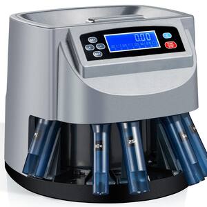 Coin Counter and Sorter Machine for 1¢ to Dollar with 250 Coins/Min ...