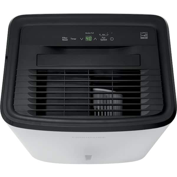 Frigidaire 50 pt. 1200 sq.ft. High Humidity Dehumidifier with Bucket in ...