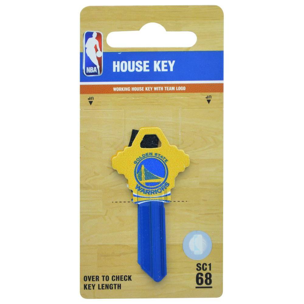 Hillman #68 NBA Golden State Warriors Key Blank 448181 - The Home Depot