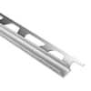 Schluter Deco-SG Bright Chrome Anodized Aluminum 0.313 in. x 98.5 in ...