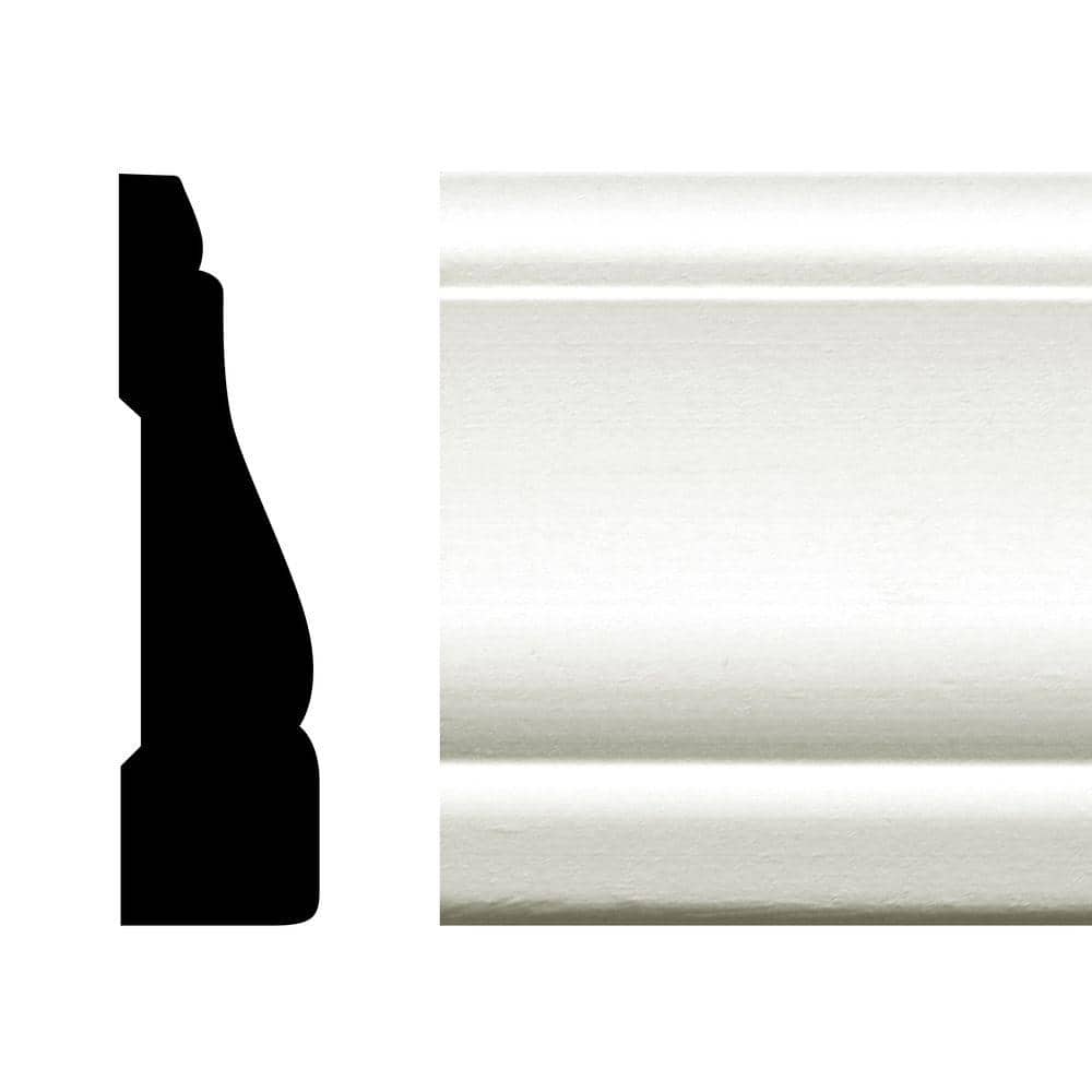 CMPC WM 442 11/16 in. x 2 1/4 in. x 168 in. Pine Primed Finger-Jointed ...