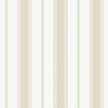 Beige Smart Stripes 3 Heritage Stripe Matte Finish Non-Pasted Vinyl on ...
