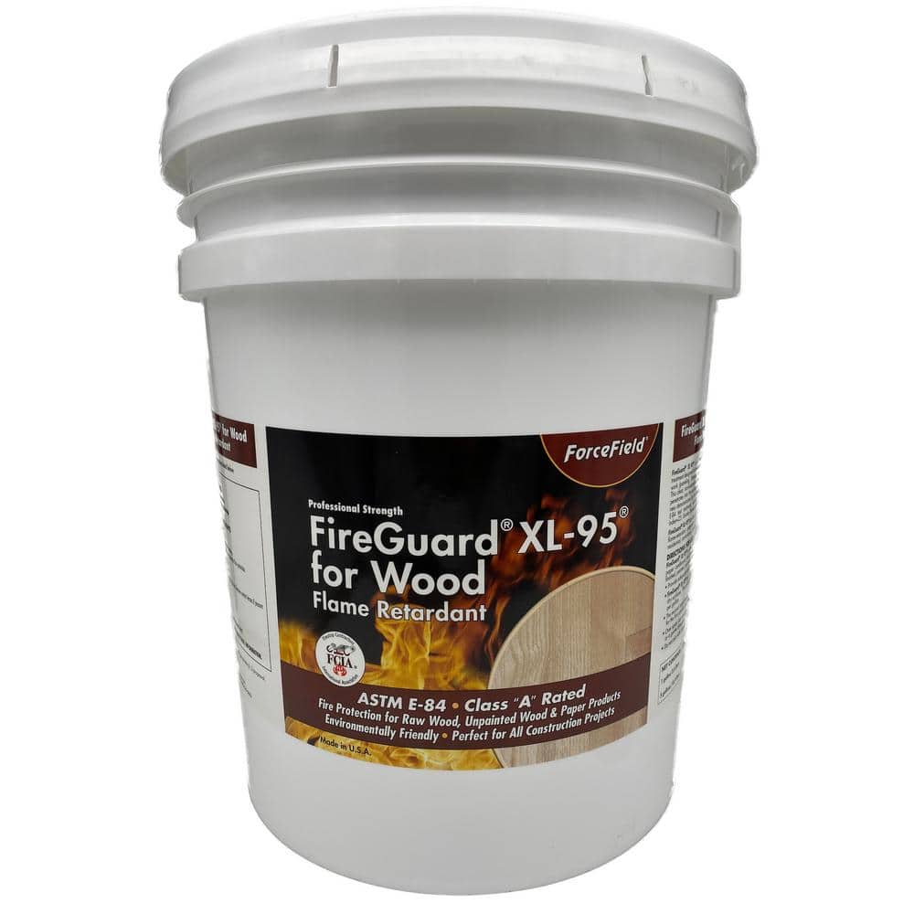 ForceField FireGuard XL-95 - 5 Gal. - Clear - Class A Flame Retardant ...
