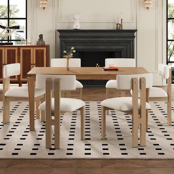 CHRISTOPHER KNIGHT HOME Benao 7-Piece Upholstered Dining Set, Iron ...