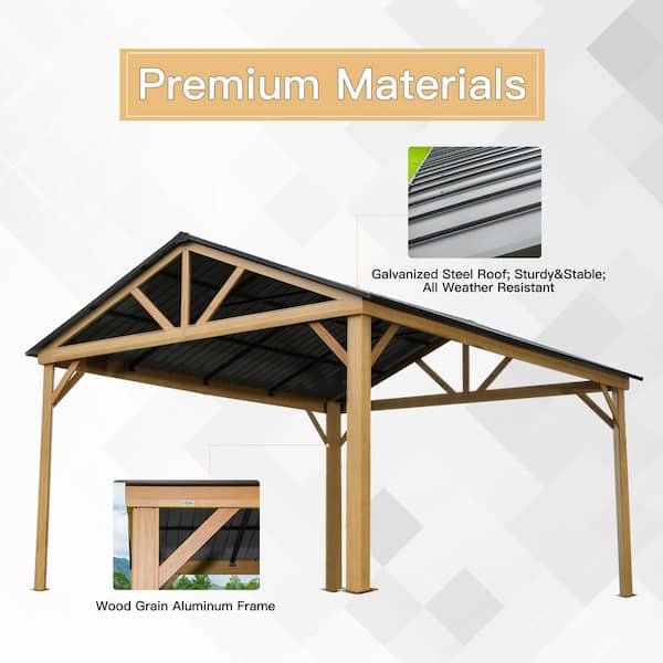 Aluminum Gable Roof Style