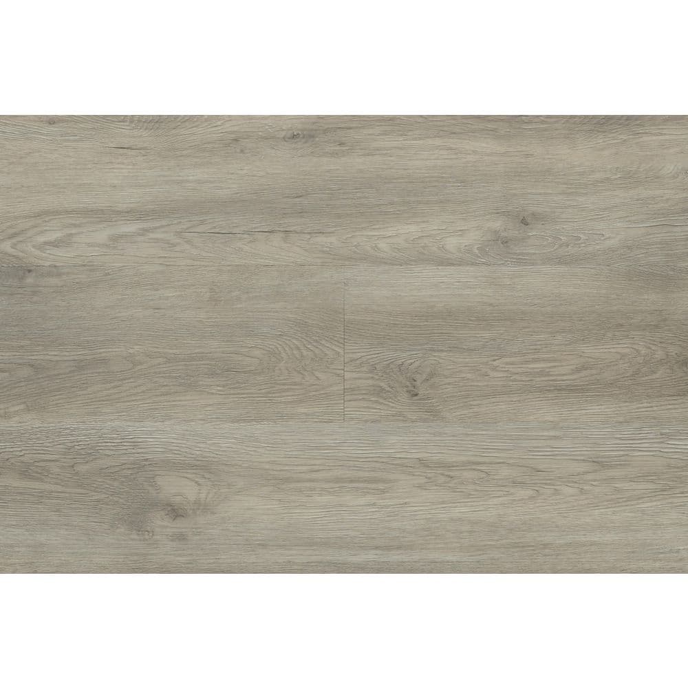 Vortex Cortado Grey Oak 20 MIL x 7 in. W x 48 in. L Waterproof tight lock Glue Down Vinyl Plank ...