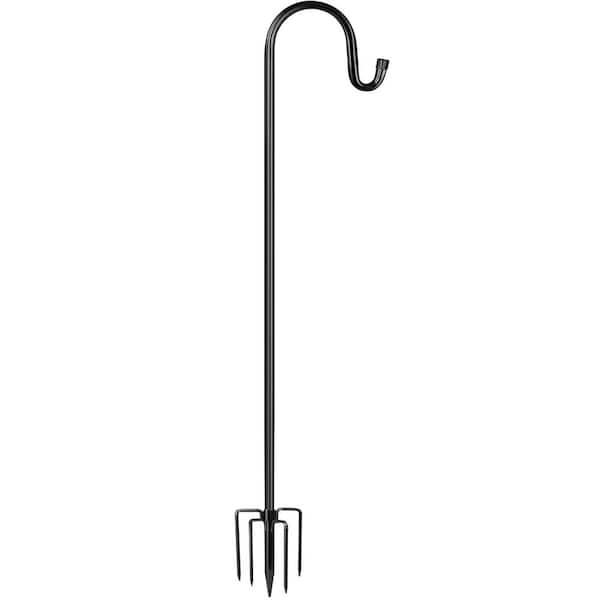 Misopily Shepherds Hooks 60 in. Heavy Duty Metal Garden Pole for ...