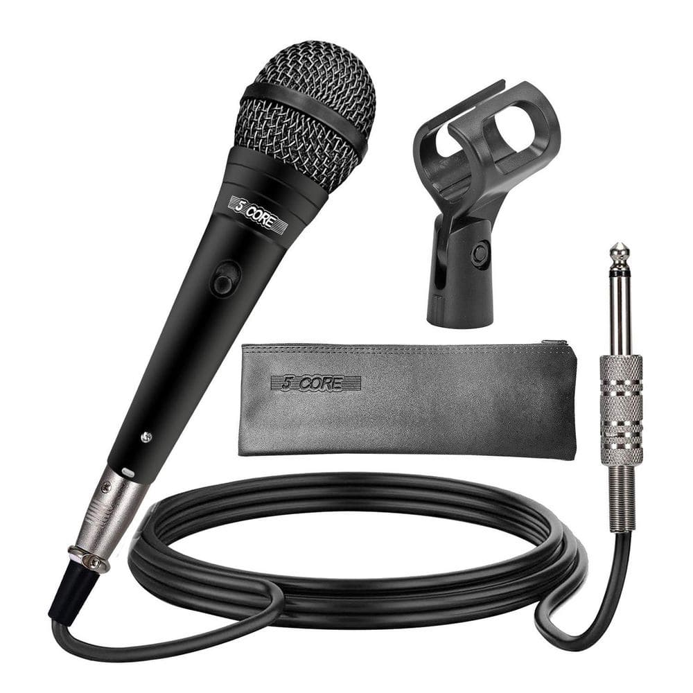cenadinz Black Professional Dynamic Vocal Microphone with On Off Switch ...