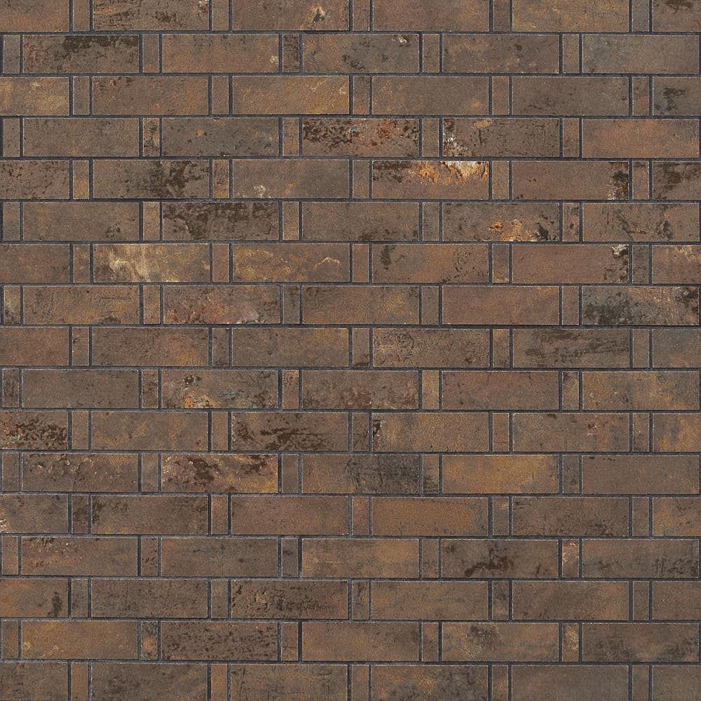 Ivy Hill Tile Mantis Copper 11.81 in. x 11.81 in. Matte Porcelain Floor ...