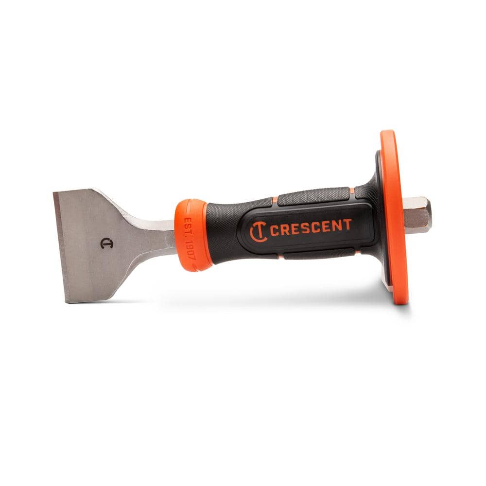 Crescent 2-3/4 in. x 9 in. Electrician Chisel with Handguard CECH234H ...