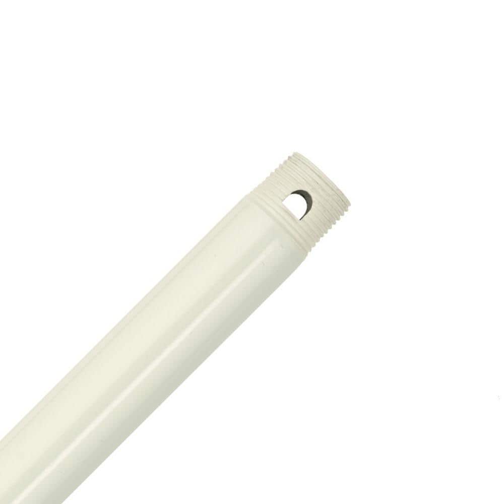 Hunter WeatherMax 36 in. Fresh White Extension Downrod 99749 - The Home ...