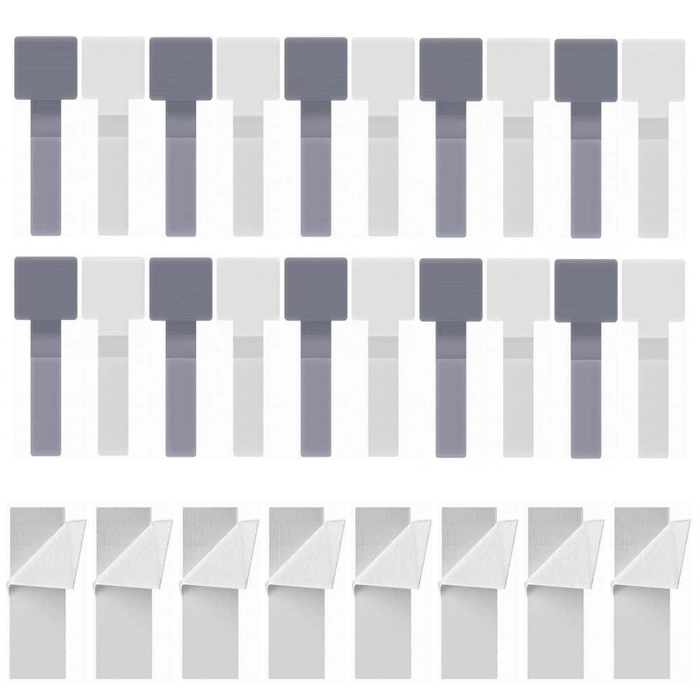 Yichuhaoxi Easy Cable Management Solution with Self-Adhesive Hook and ...