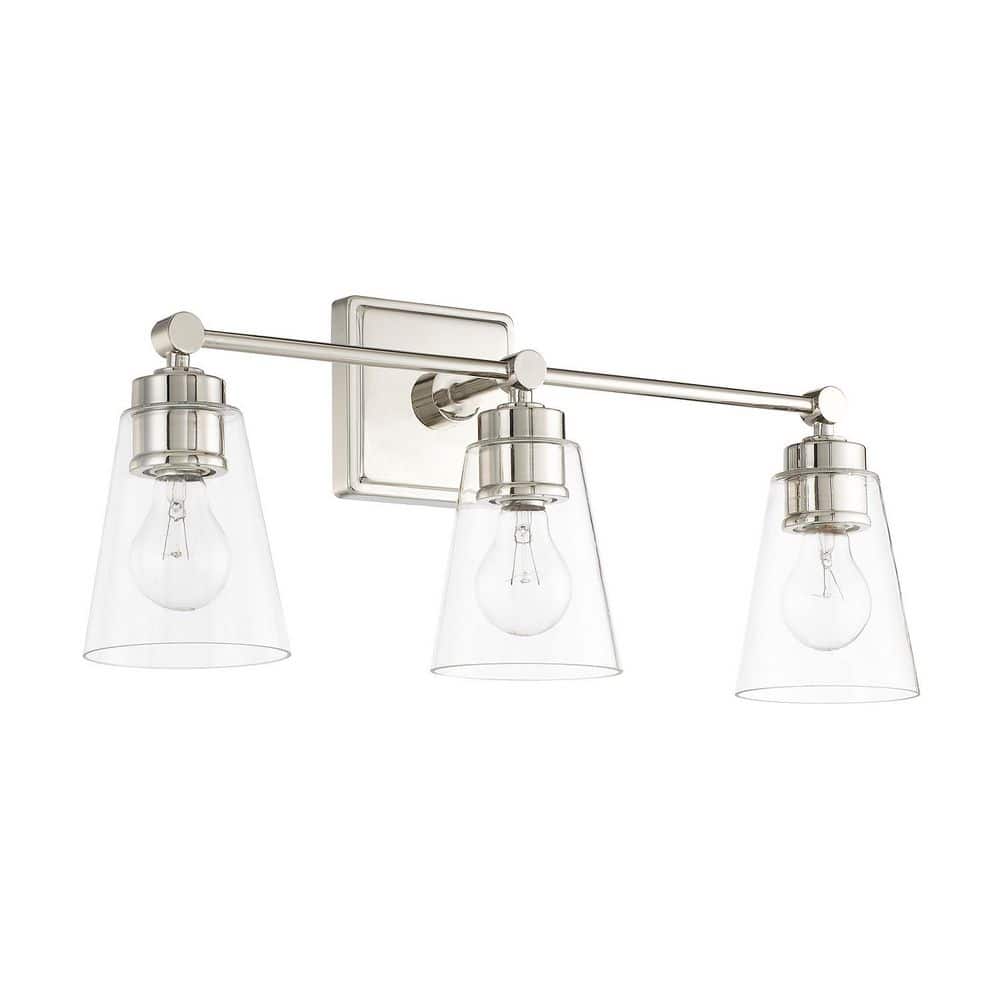 Capital Lighting Fixture Company Rory 23 in. W x 10 in. H x 7 in. E 3 ...
