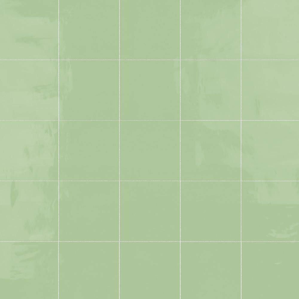 Reviews for Merola Tile Monocolor Musgo 7-7/8 in. x 7-7/8 in. Ceramic ...