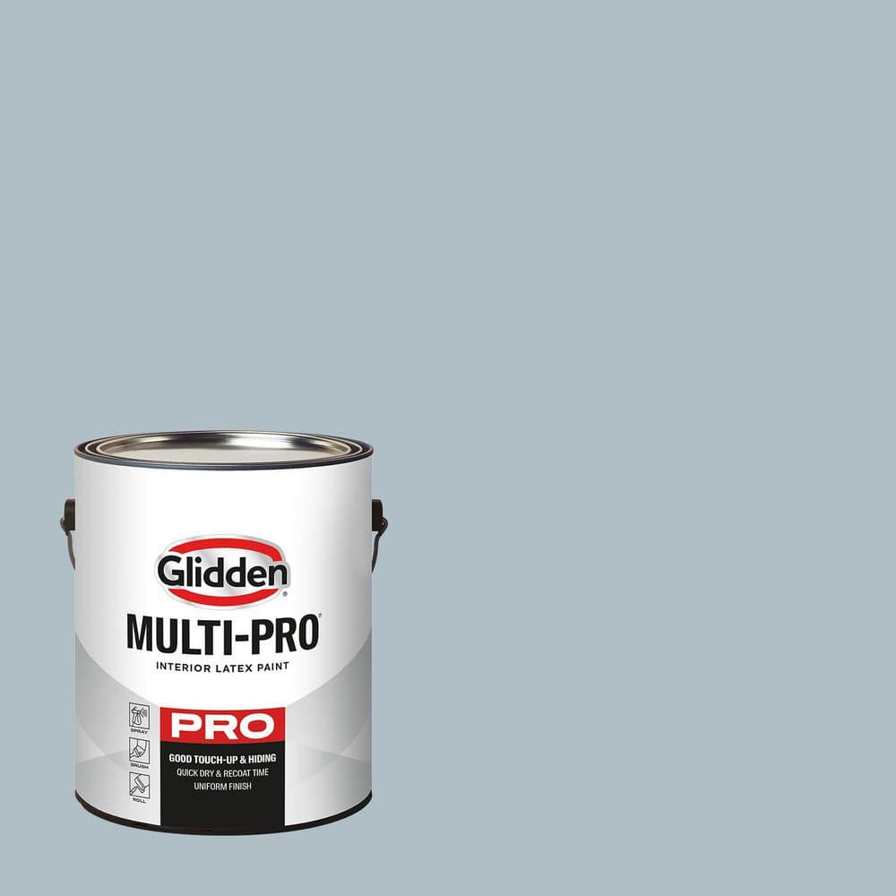 Glidden Multi-Pro 1 gal. PPG1040-3 Ocean Drive Semi-Gloss Interior ...