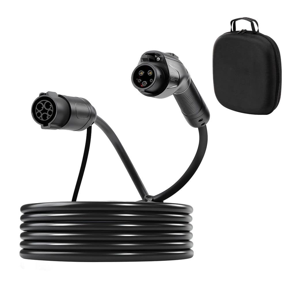 SKYSHALO EV Charger Extension Cable, 40Amp 21 ft. J1772 Extension Cord ...
