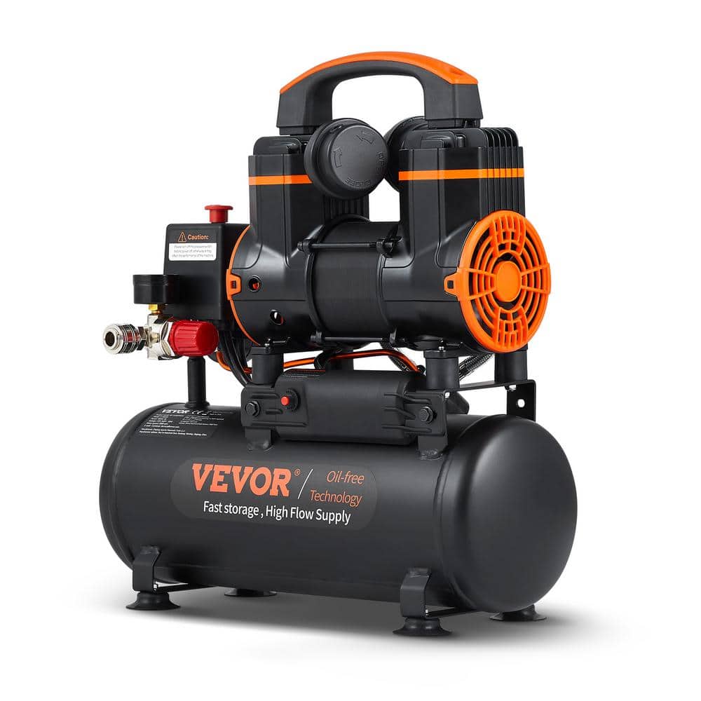 VEVOR 2.1 Gal. 2.2 CFM Max. 116PSI Portable Electric Air Compressor 1 ...