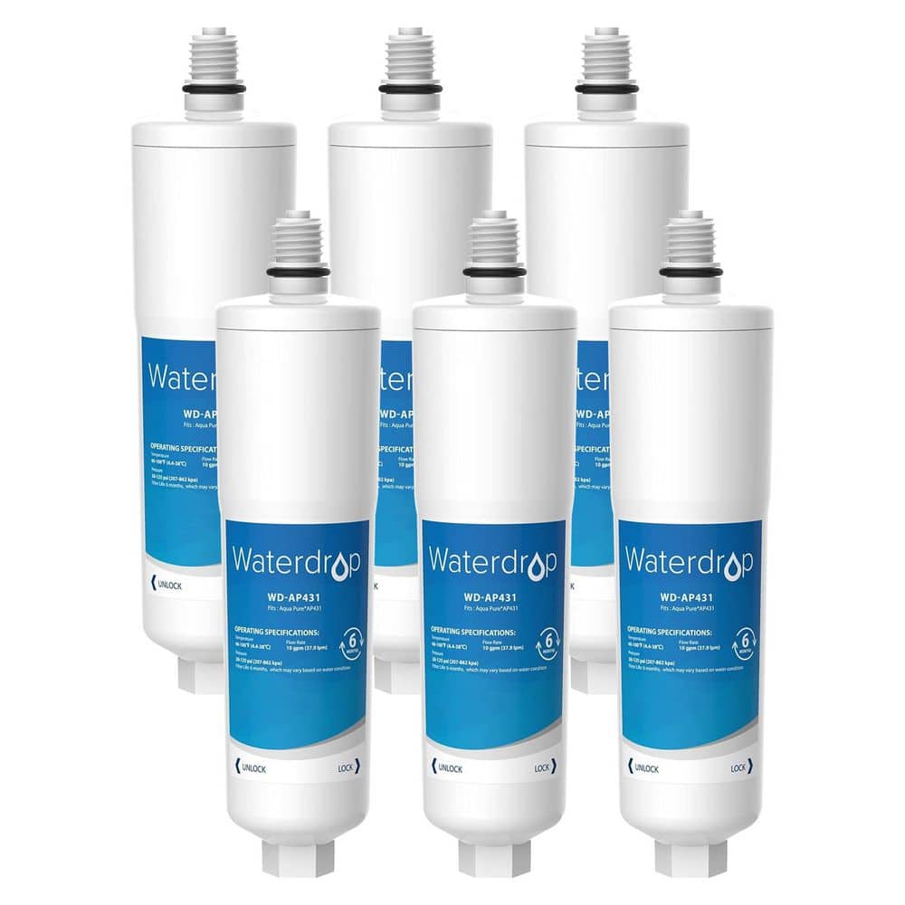 Waterdrop AP431 Replacement Filter for Aqua-Pure AP431 Hot Water Scale ...