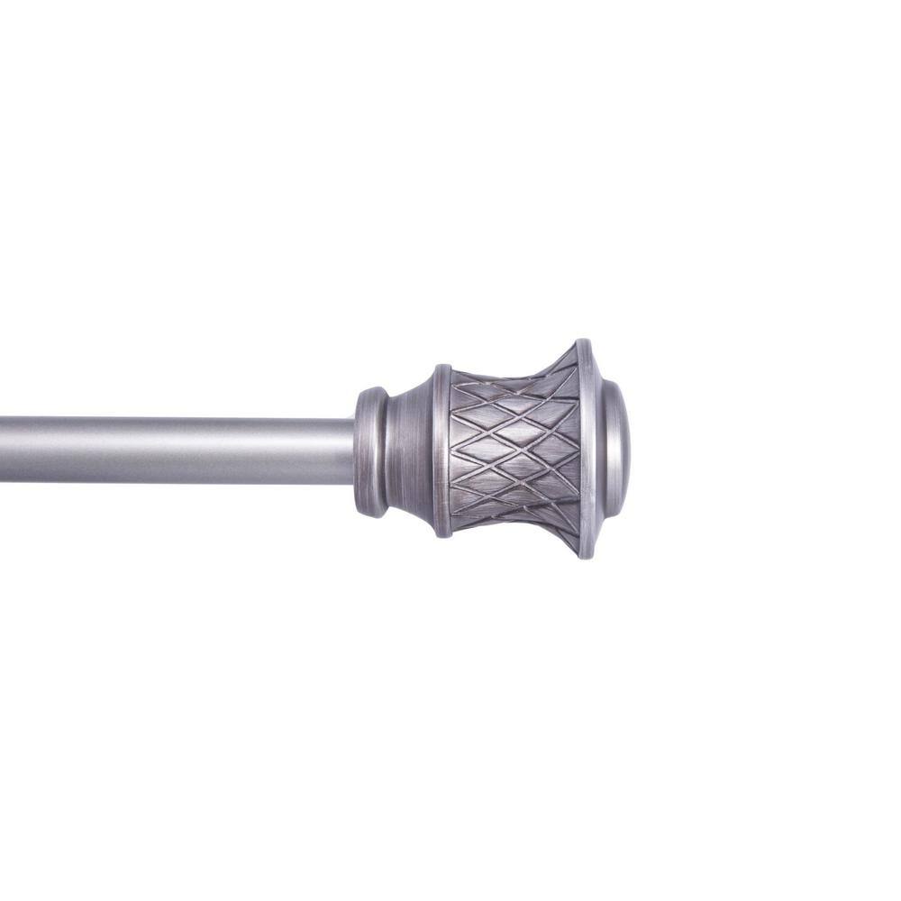 Kenney Fast Fit Easy Install Jamey 36 in. - 66 in. Adjustable Single ...