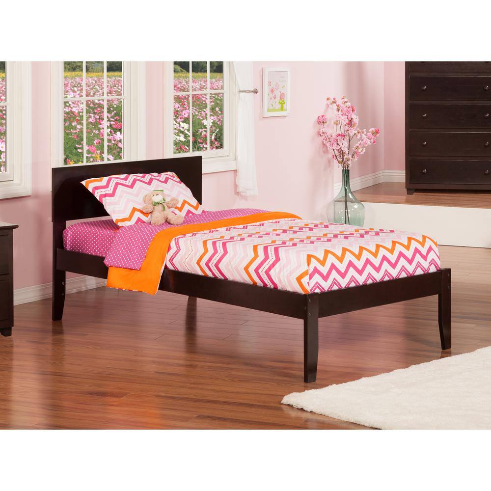 Have a question about AFI Orlando Espresso Twin Platform Bed with Open ...