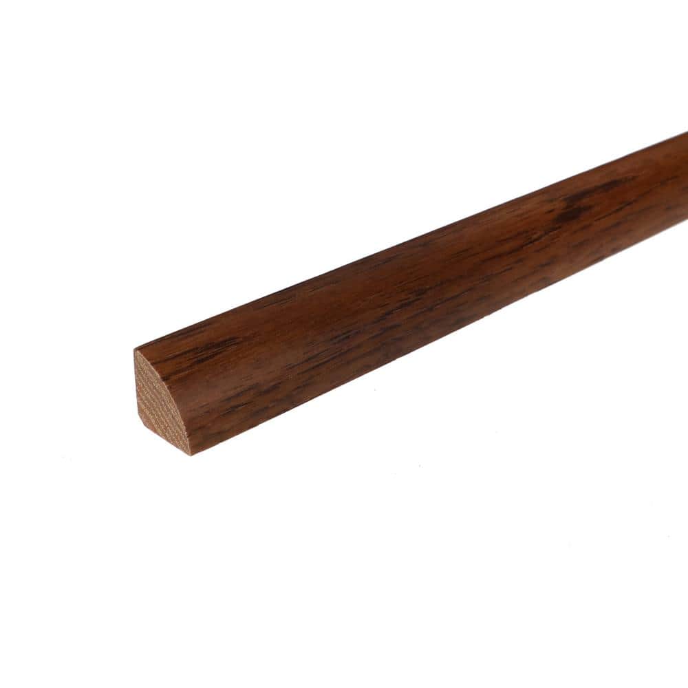ROPPE Quarter Round Hickory Karen 0.375 in. T x 0. 75 in. W x 78 in. L ...