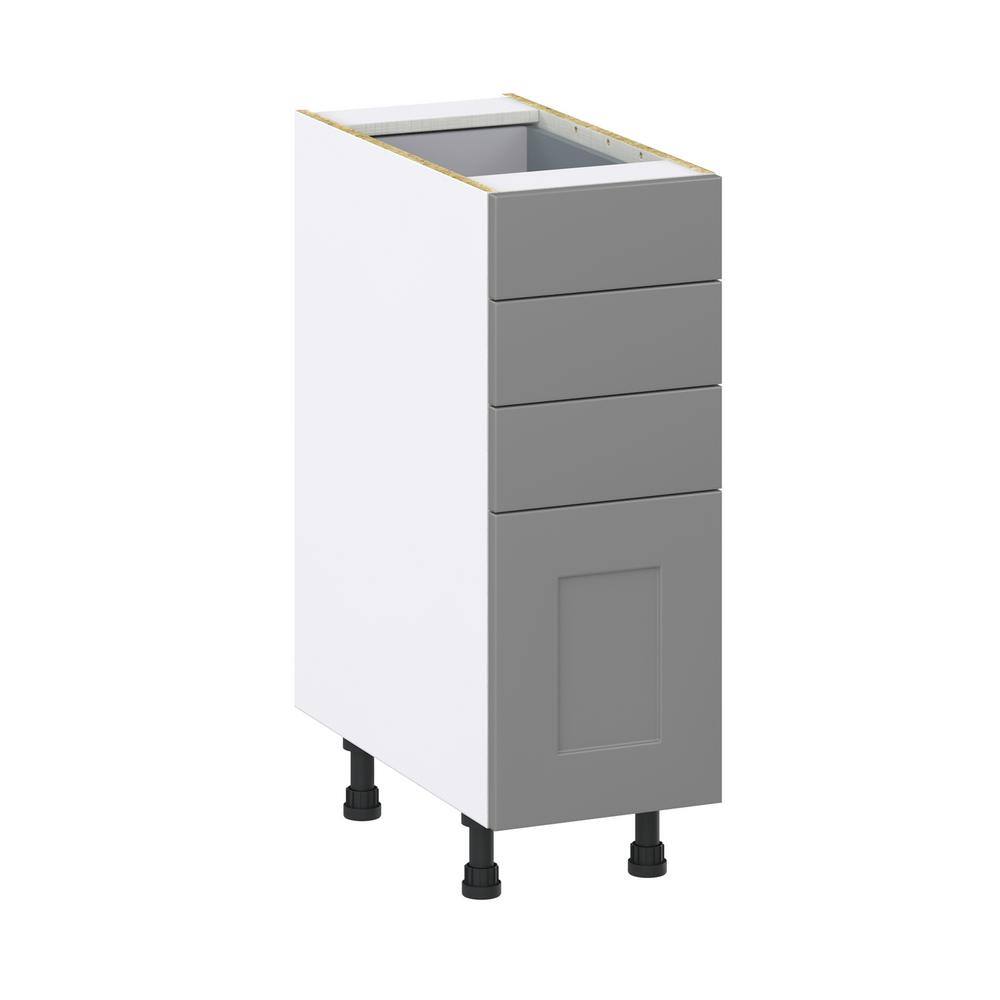 Reviews for J COLLECTION Bristol Painted Slate Gray Shaker Assembled ...
