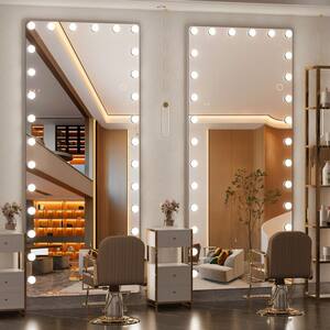 ORGANNICE 32 in. W x 79 in. H Rectangle LED Full Length Mirror with ...