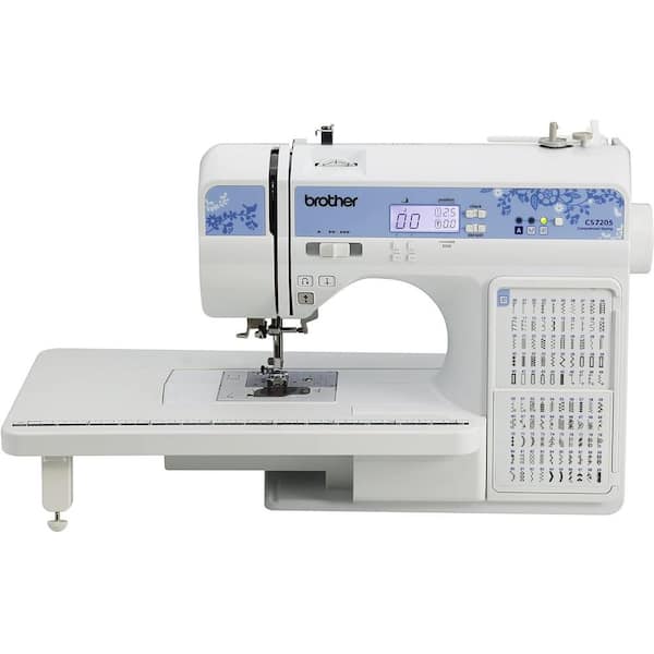 Brother CS7205 150-Stitch Computerized Sewing Machine with Wide Table ...