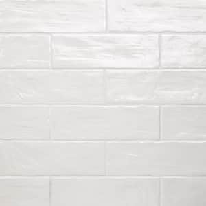 MSI Zelyge Desert White 2 in. x 8 in. Satin Ceramic Zellige Handmade ...