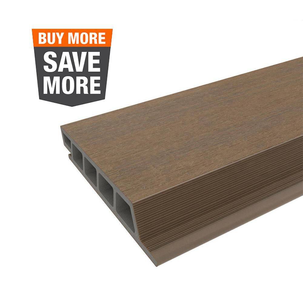 NewTechWood Shadowline All Weather System 6.7 in. x 96 in. Composite ...