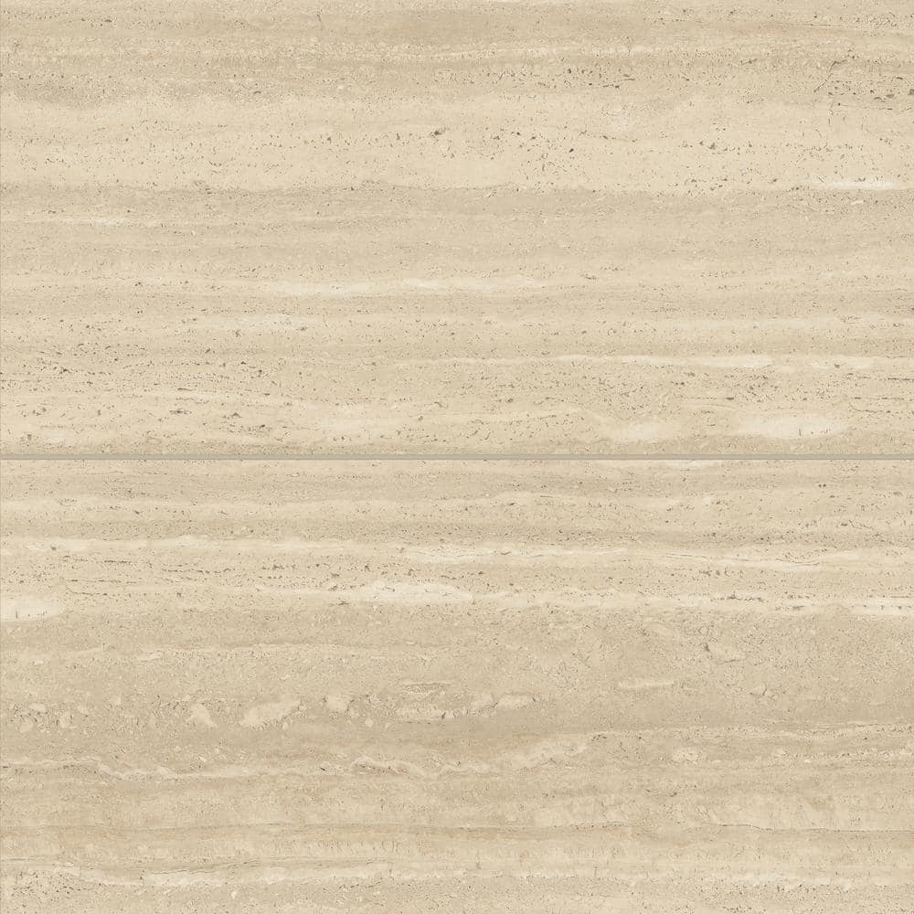 Bedrosians Sensi Roma 24 in. x 48 in. Satin Porcelain Field Tile in ...
